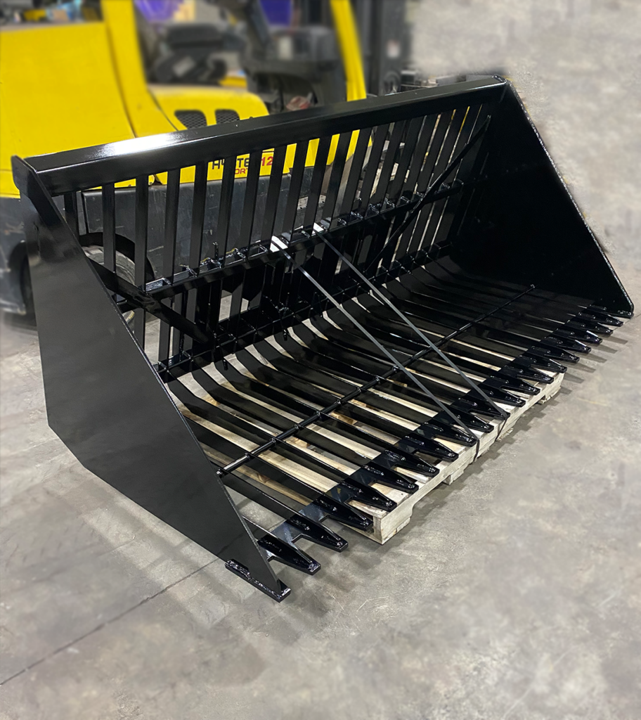 Top Dog XL Firewood Bucket - Skid Attachments Plus